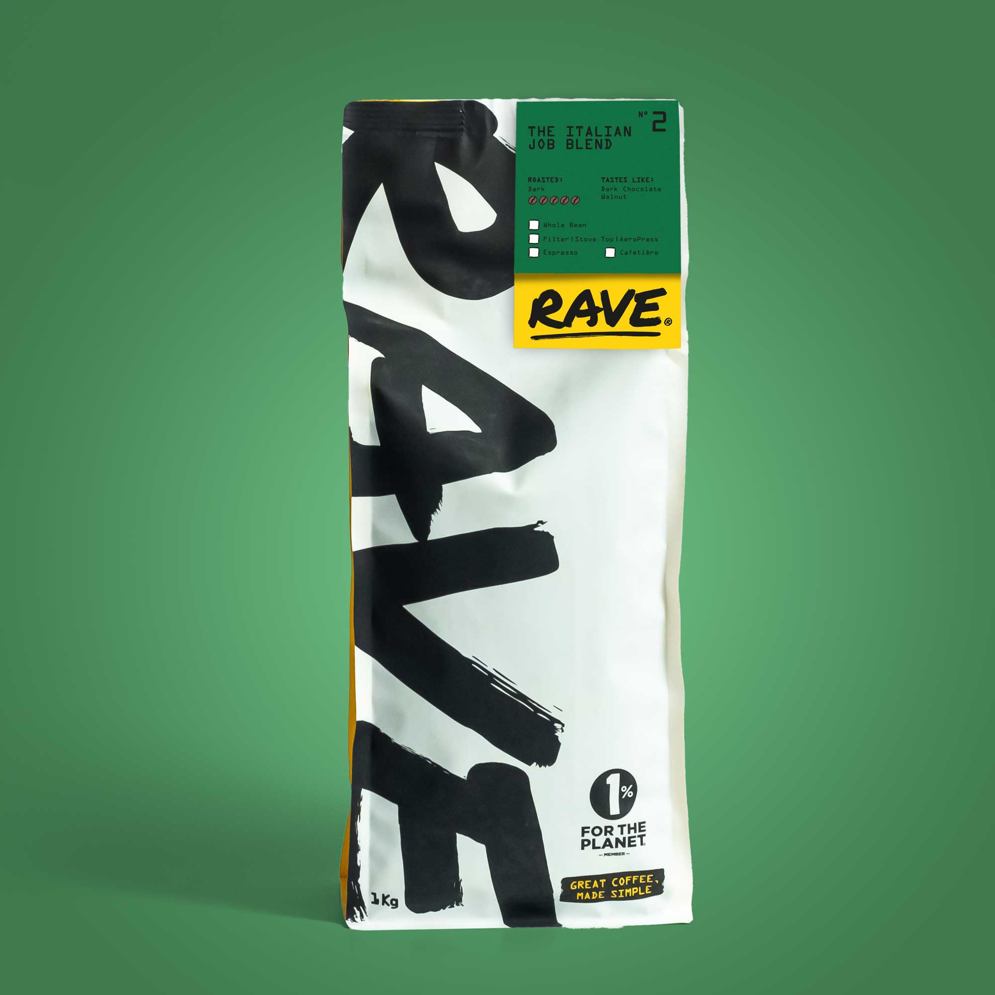 Italian Job Blend Nº 2 | Italian Coffee | RAVE Coffee