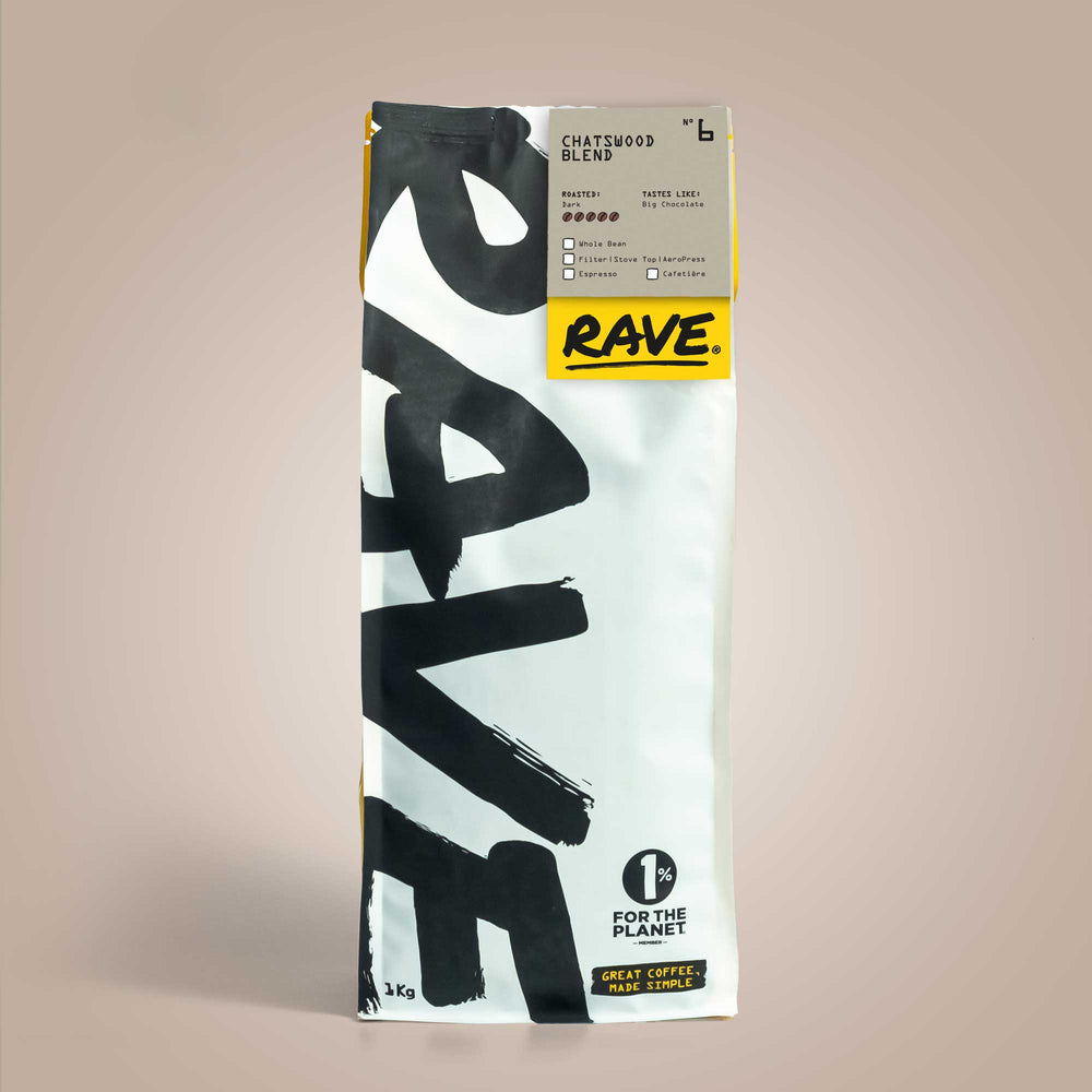 Chatswood Blend | Fresh Roasted Coffee Beans | RAVE Coffee