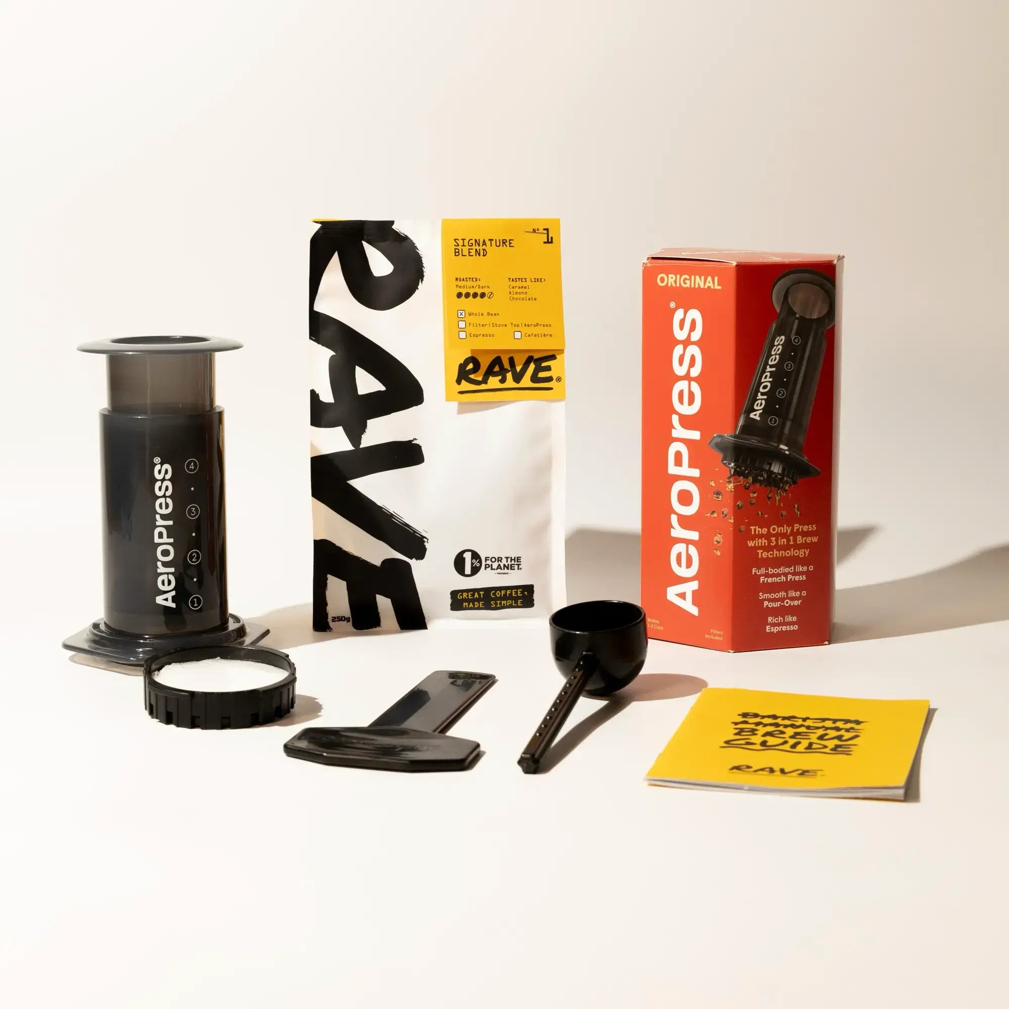 AeroPress Gift Set | Coffee Gifts | RAVE Coffee